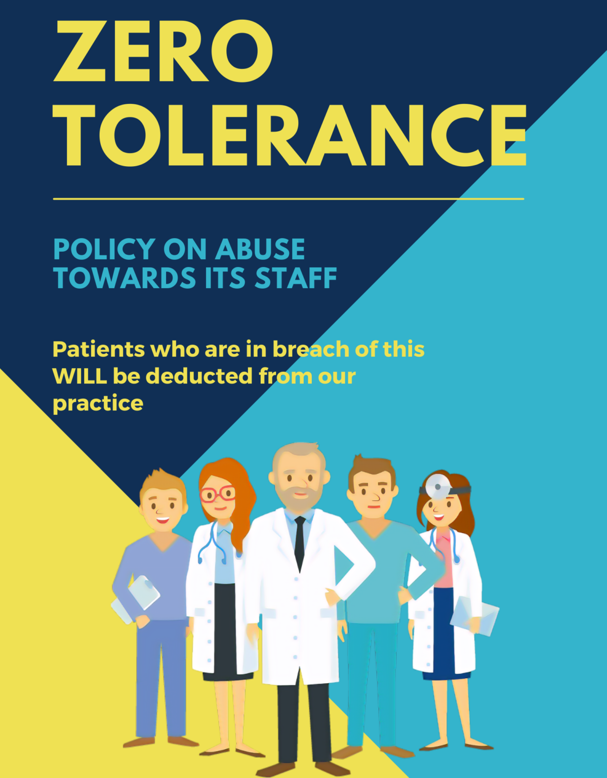 Violent or abusive behaviour – Steel City General Practice